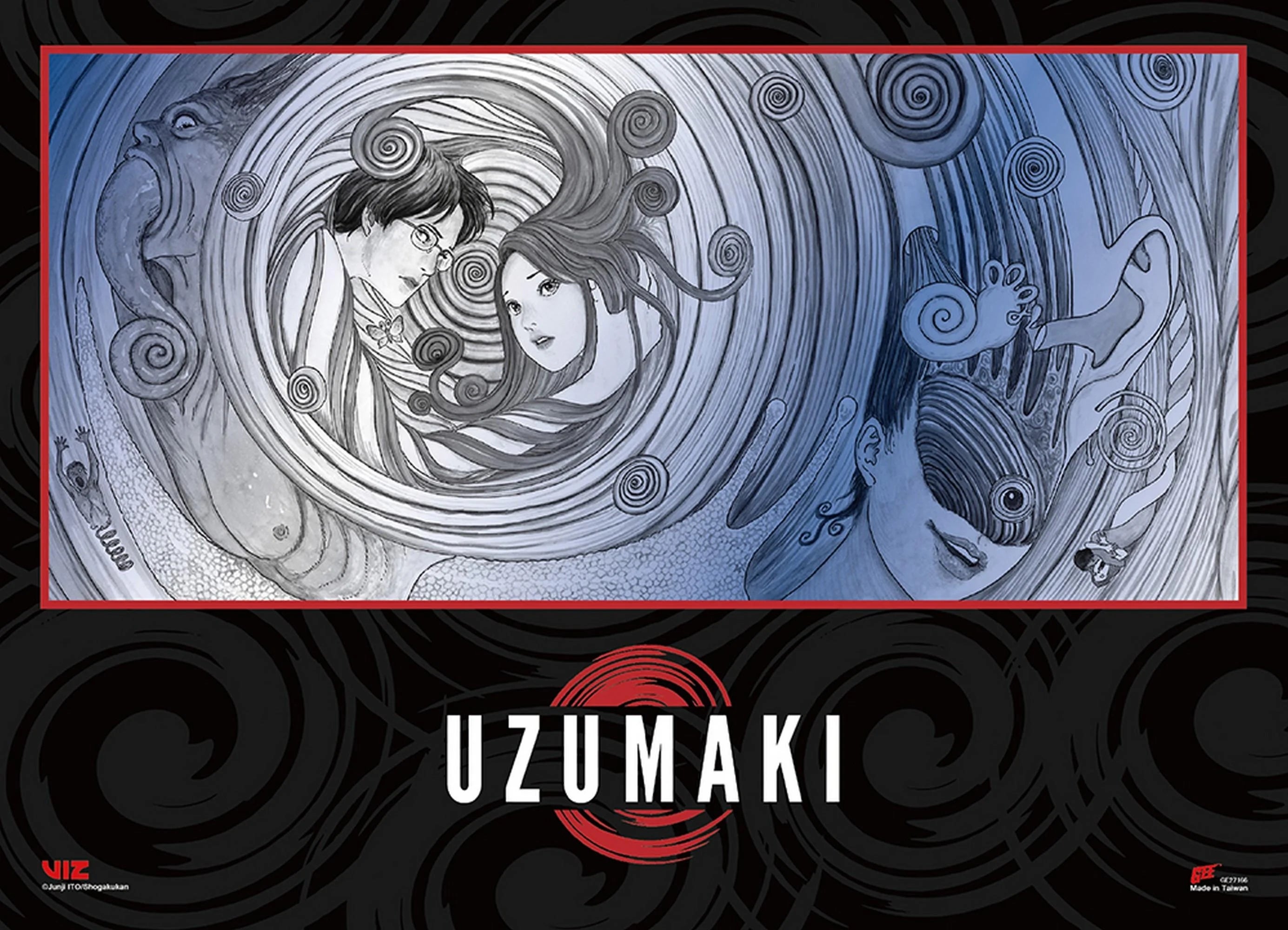 Junji Ito s Uzumaki- Cover Art Wall Scroll | Northern Ontario Video and ...