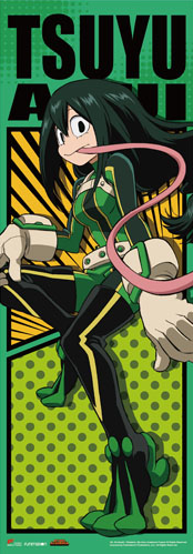 My Hero Academia - Tsuyu Asui "Froppy" Hero Suit Human Size Wall Scroll ...